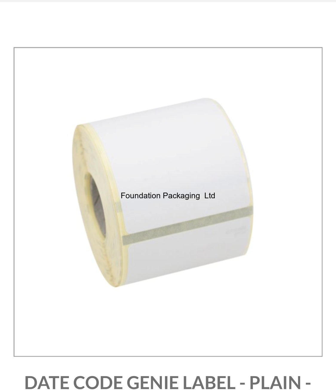Date Code Genie Labelling Systems | A.M. Packaging Mansfield LTD