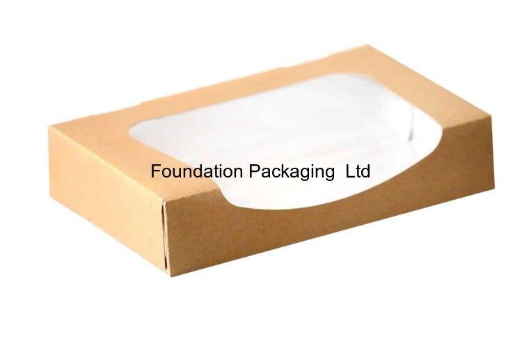 Full Window Pop-Up Cake Box Small x 250 | A.M. Packaging Mansfield LTD