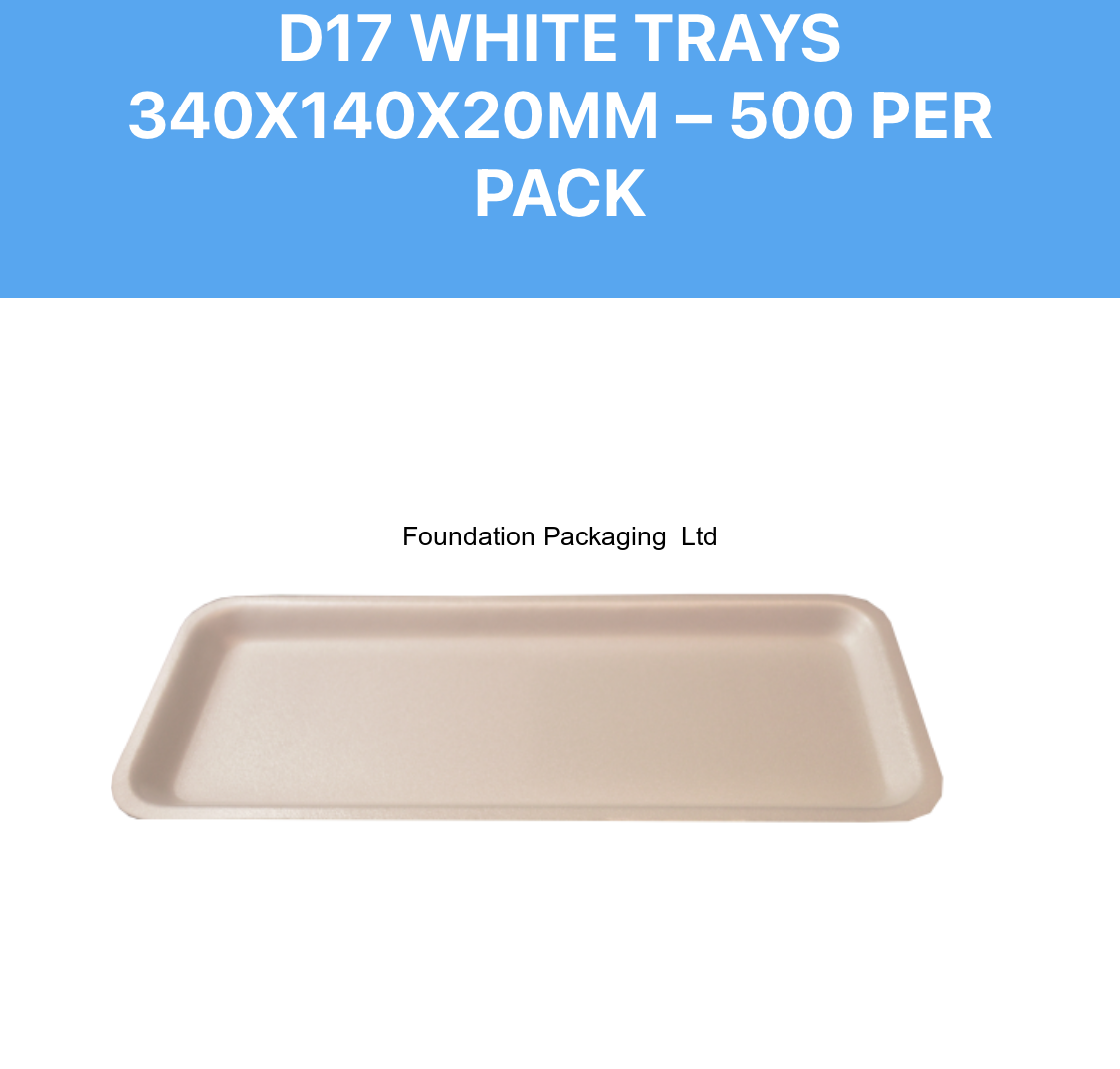 J4 Black Polystyrene Trays PT0059