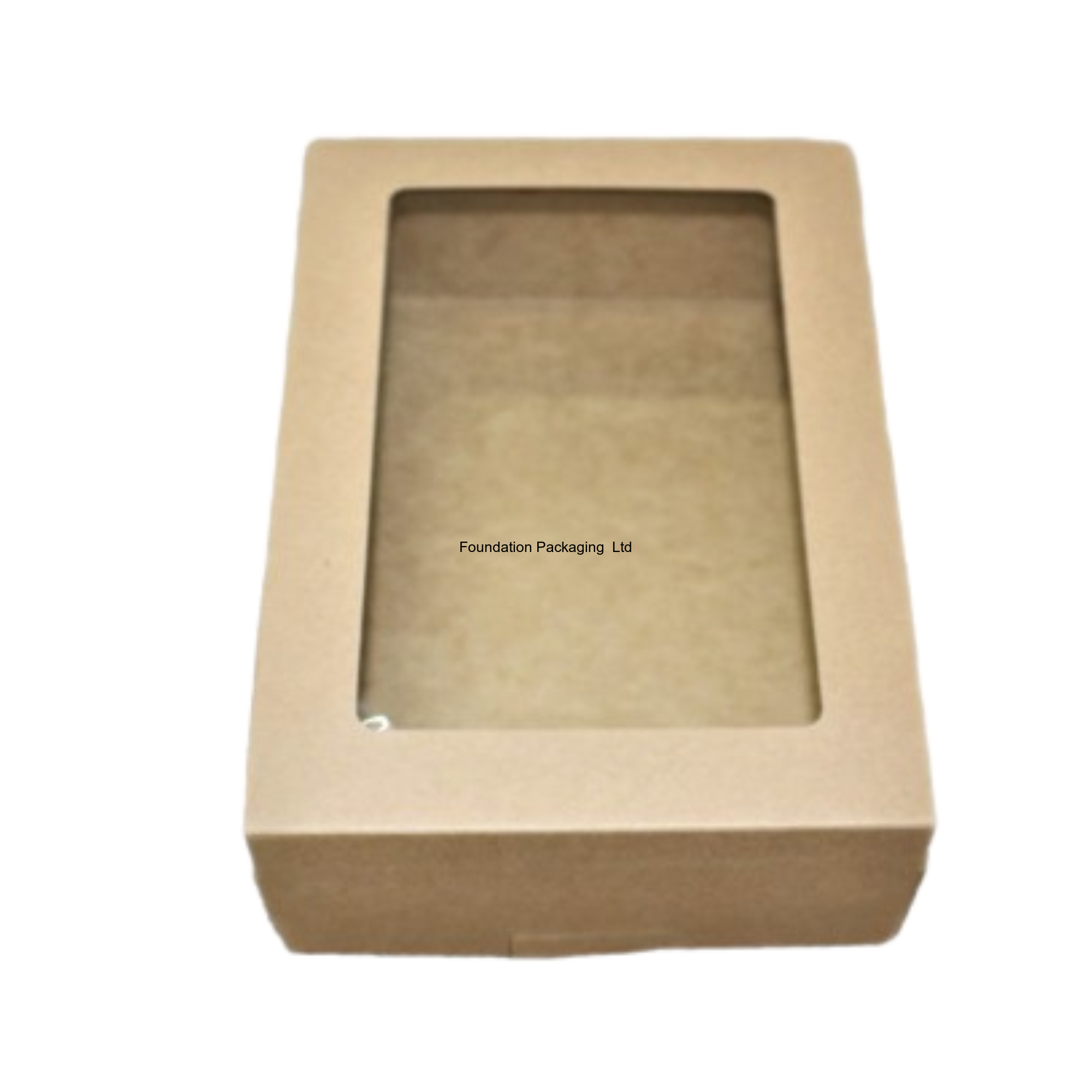 Kraft Window Tray Bake or Afternoon Tea Box | A.M. Packaging Mansfield