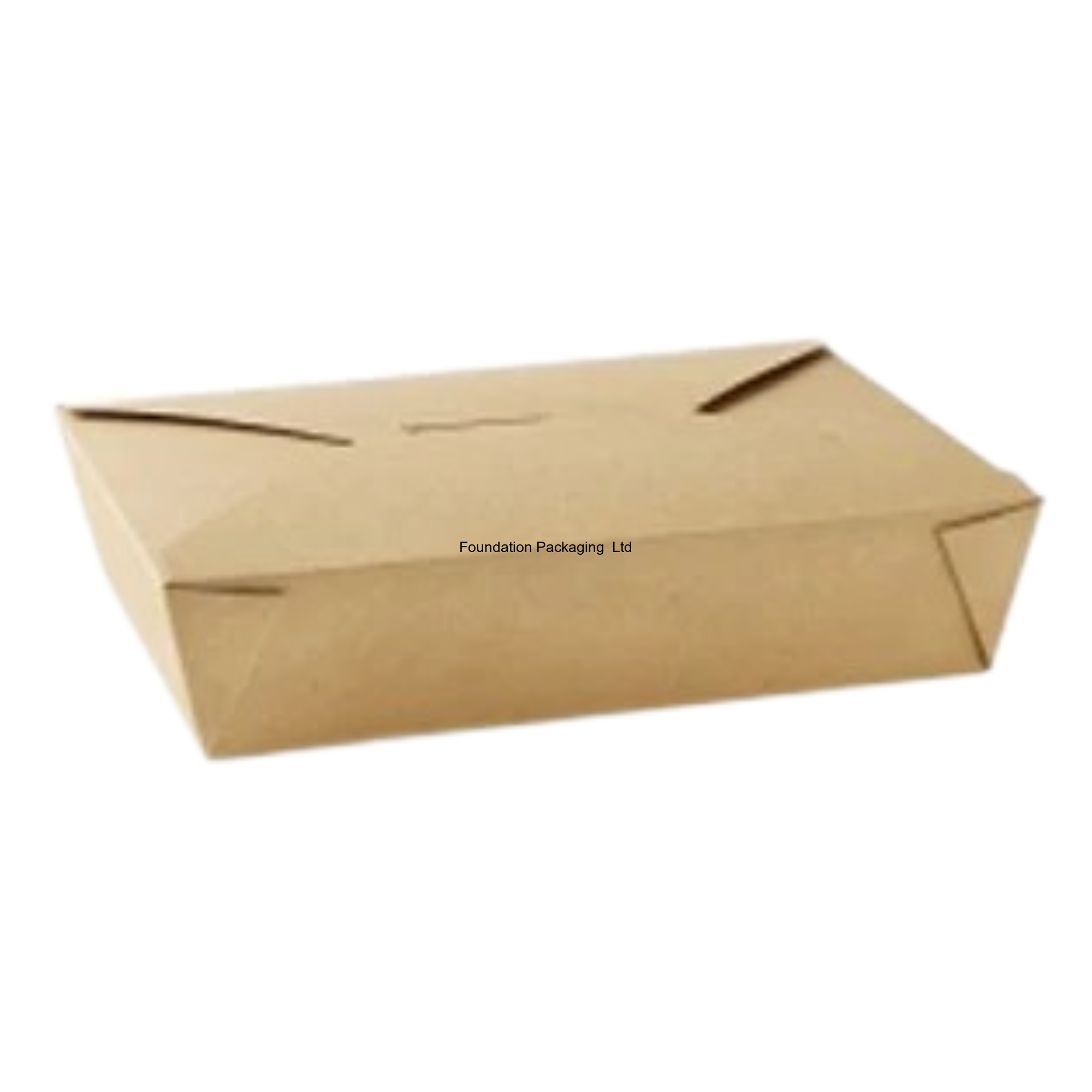 Street Food Section :: Qty (300) No.2 Leak Proof Kraft Deli Box